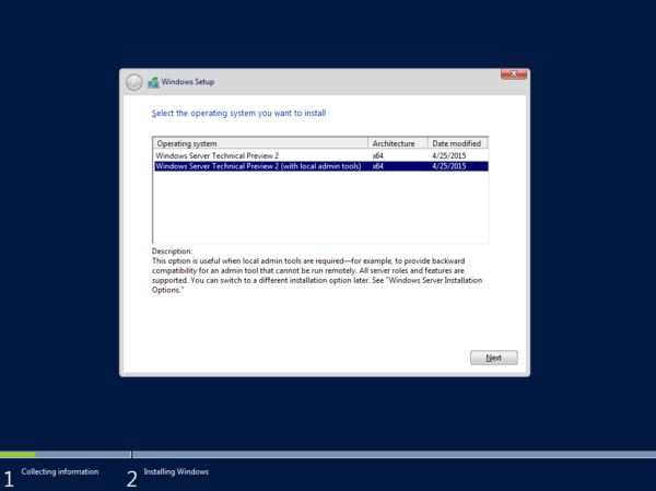 Windows Server Technical Preview 2 – Installation Step by Step ...