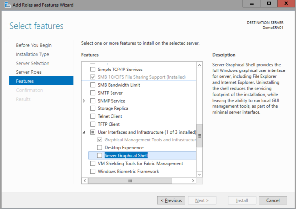Windows Server Technical Preview 2 – installation der Server Graphical ...