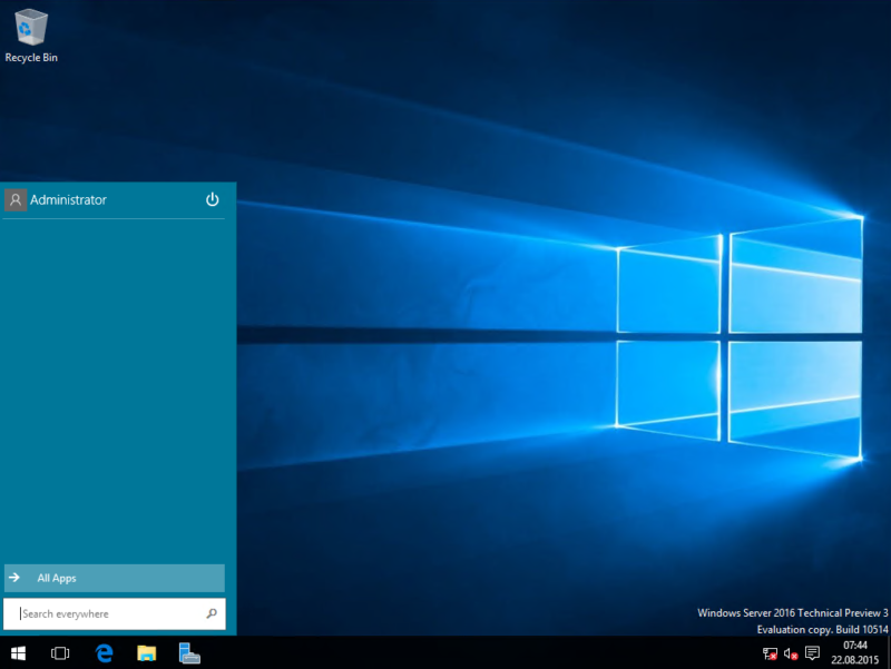 Windows Server 2016 Technical Preview 3 - Microsoft-Beratung von Manfred Helber