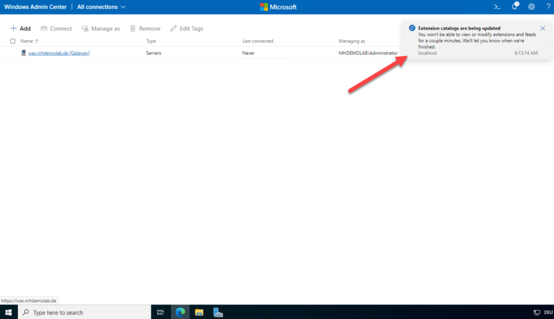 Installing and Configuring Windows Admin Center for Windows Server 2022 ...